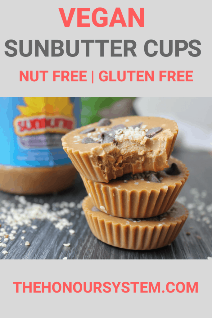 Sunbutter Cups with Hemp Seeds & Chocolate - The Honour System
