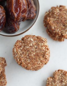 Sugar Free Date Cookies - Only THREE healthy ingredients!
