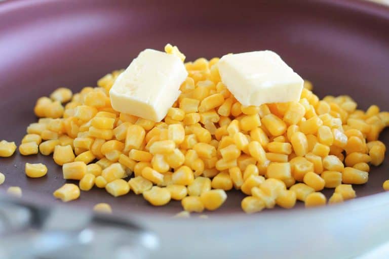 Garlic Butter Fried Corn - Use fresh or frozen corn!