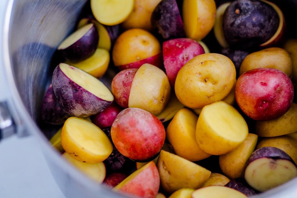 Spring Onion Potato Salad - The Honour System