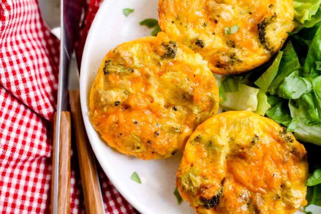 High-Protein Tuna Melt Egg Bites